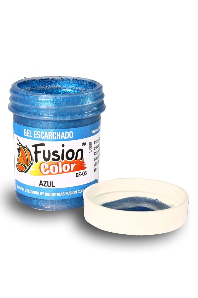 Gel Escarchado Por 60 Cc - Fusion Color